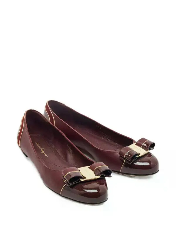 FERRAGAMO Varina Bow Ballet Flats