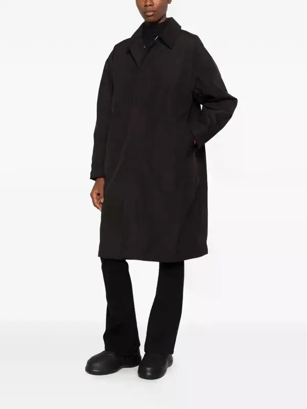 Taion Concealed-fastening Spread-collar Coat