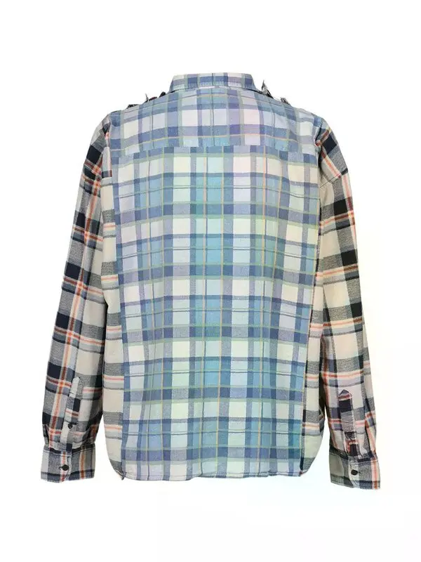 Needles Patchwork Fannel Shirt
