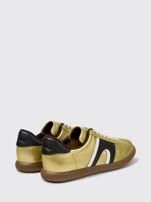 Camper Pelotas Soller Calfskin Low-top Sneakers With Contrast Logo