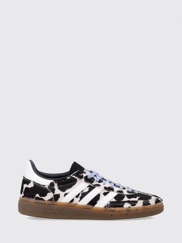 ADIDAS ORIGINALS Handball Spezial Animal-print Pony Hair Low-top Sneakers