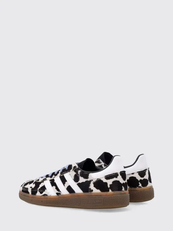 ADIDAS ORIGINALS Handball Spezial Animal-print Pony Hair Low-top Sneakers