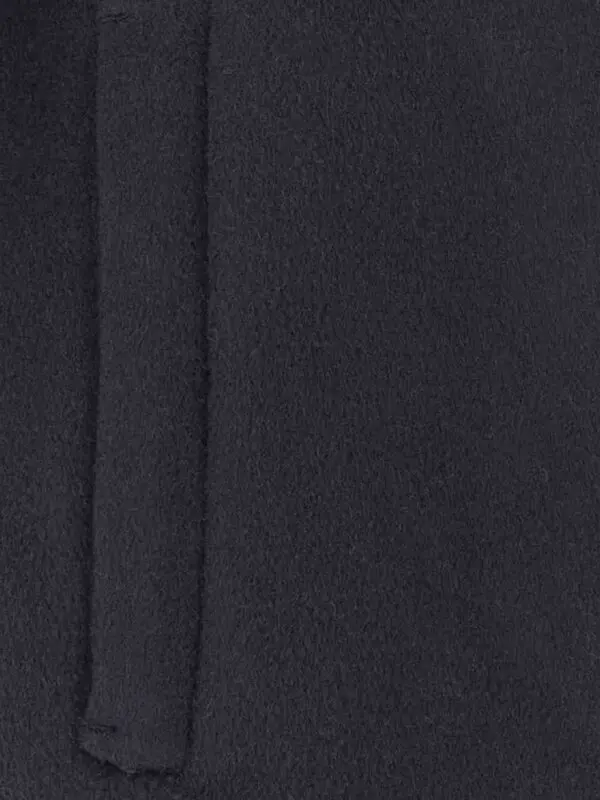 Soeur Wool Blend Long Robe Coat With Belt