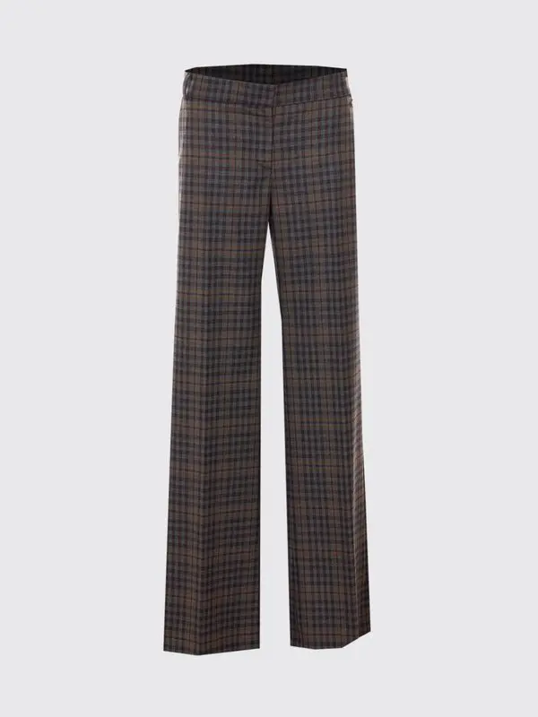 ANIYE BY Prince Of Wales Check Straight-leg Pants In Viscose Blend