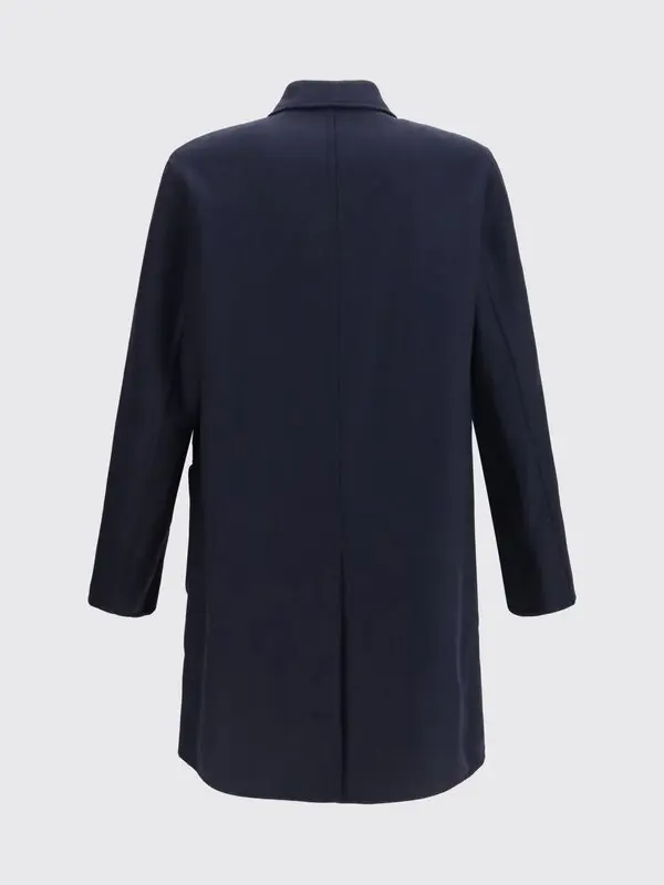 Etro Single-breasted Knee-length Merino Wool Coat