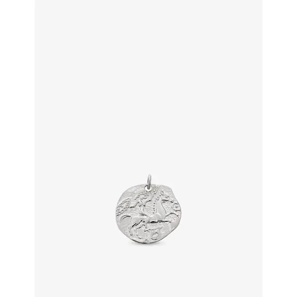 Monica Vinader Goddess Coin Sterling Pendant