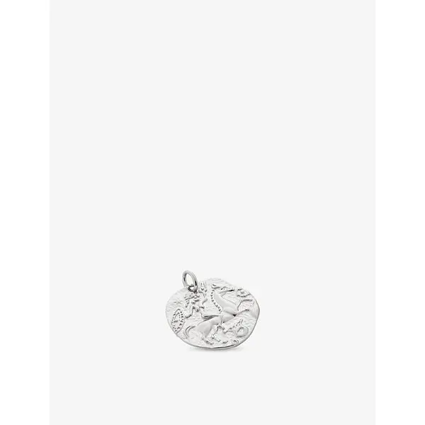 Monica Vinader Goddess Coin Sterling Pendant