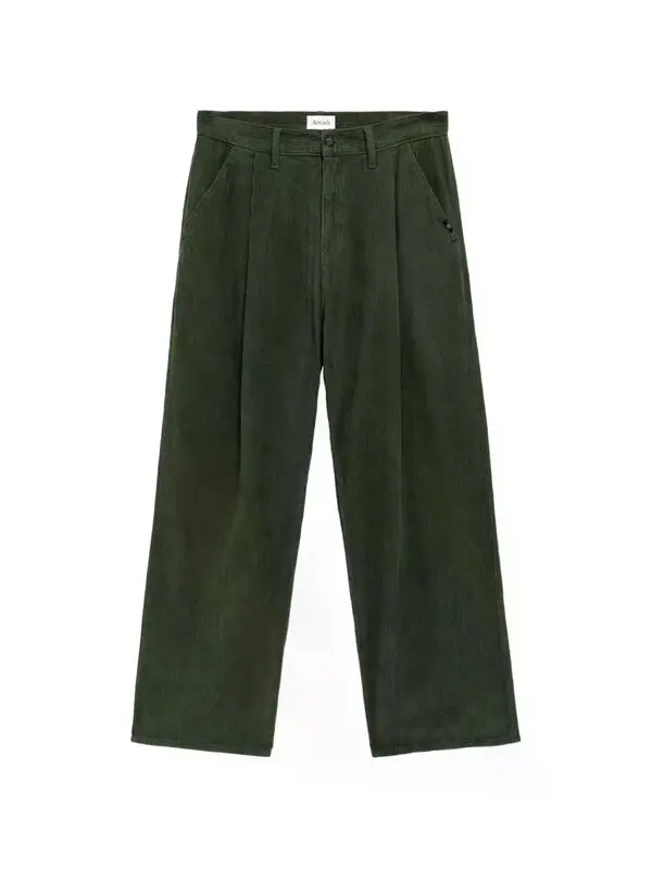 AMISH SUPPLIES Pleated Corduroy Trousers