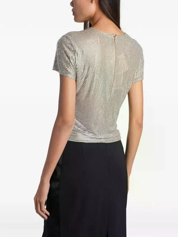 Giuseppe Di Morabito Crystal-embellished T-shirt