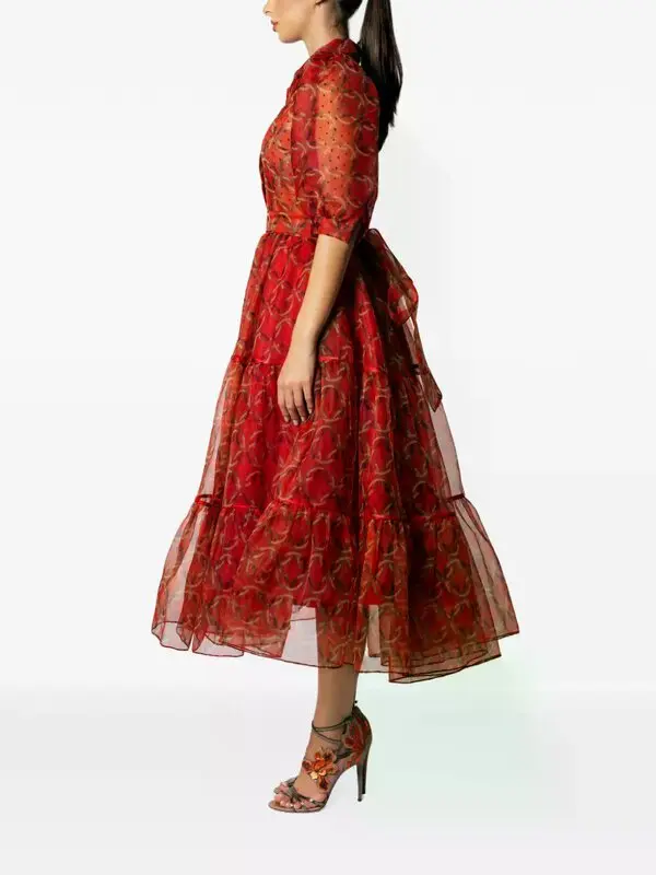 MIAU BY CLARA ROTESCU Ludovica Midi Dress