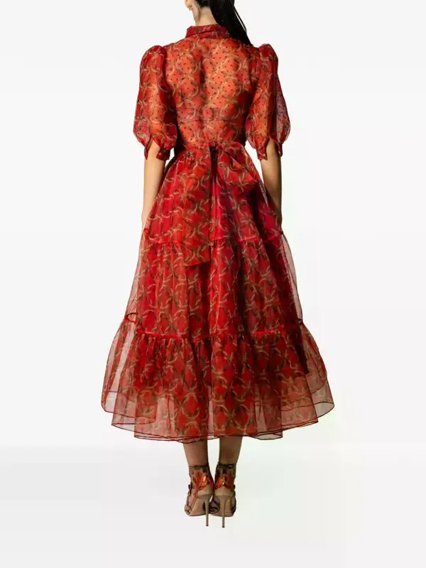 MIAU BY CLARA ROTESCU Ludovica Midi Dress
