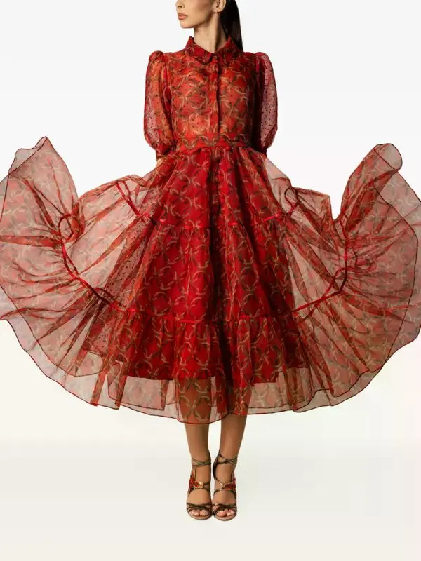 MIAU BY CLARA ROTESCU Ludovica Midi Dress