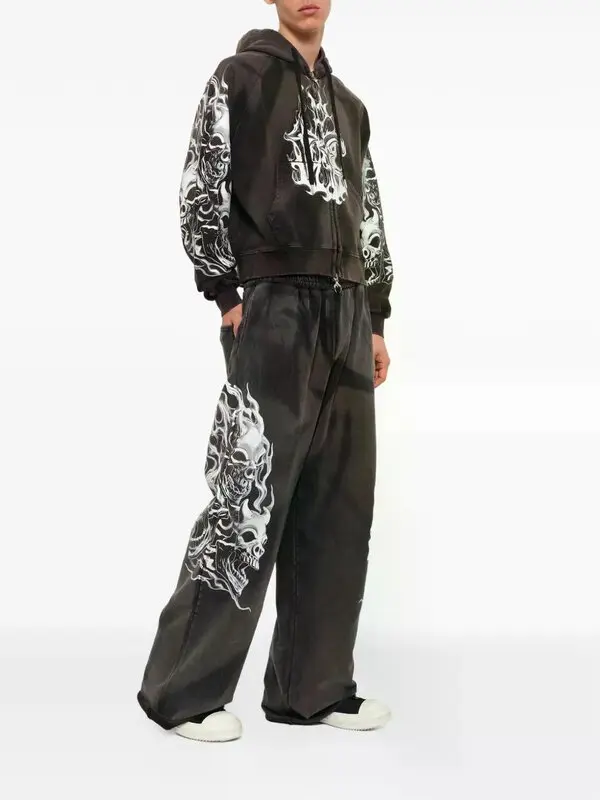 THUG CLUB Six Riding Skull Trousers