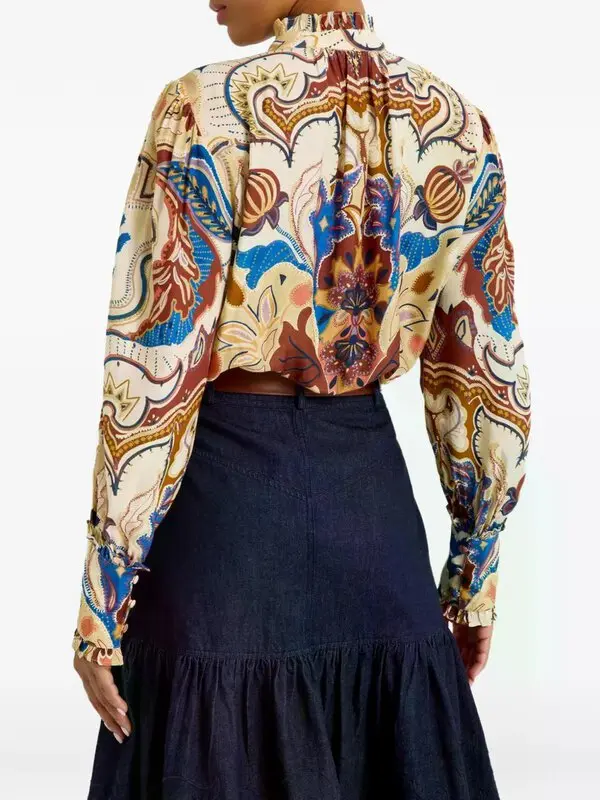 MARIE OLIVER Montana Paisley-print Shirt