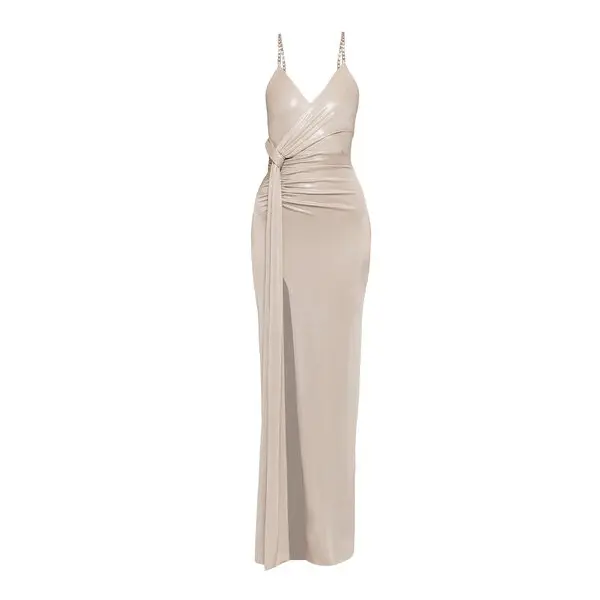 NISSA Backless Maxi Dress