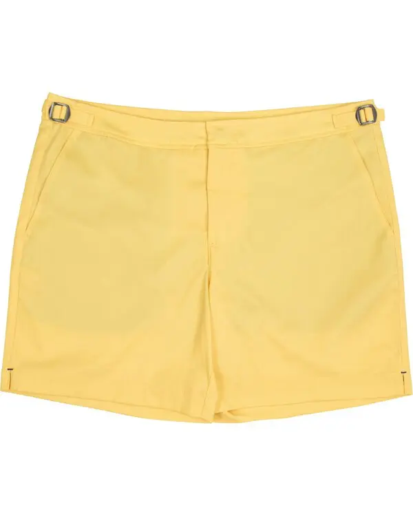 LORDS OF HARLECH Neptune Oxford Tailo Swim Short Sunshine - Red