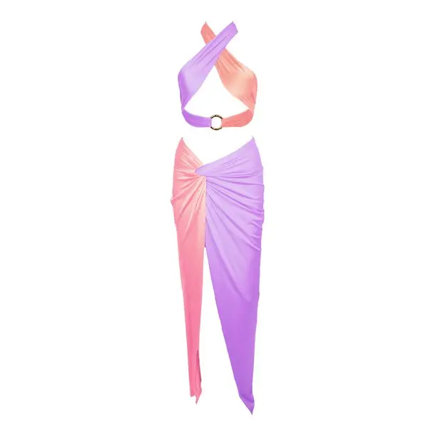 AK ROYALTY RESORTWEAR St Tropez Set Lilac