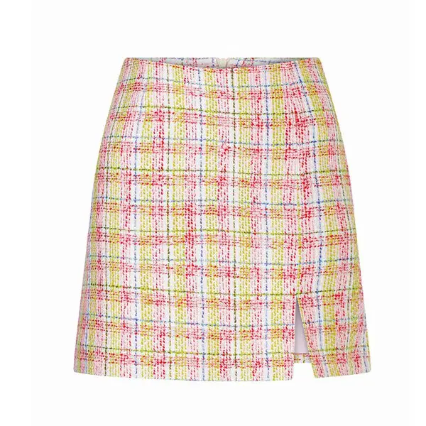 NAZLI CEREN Irma A-line Cotton Twill Mini Skirt