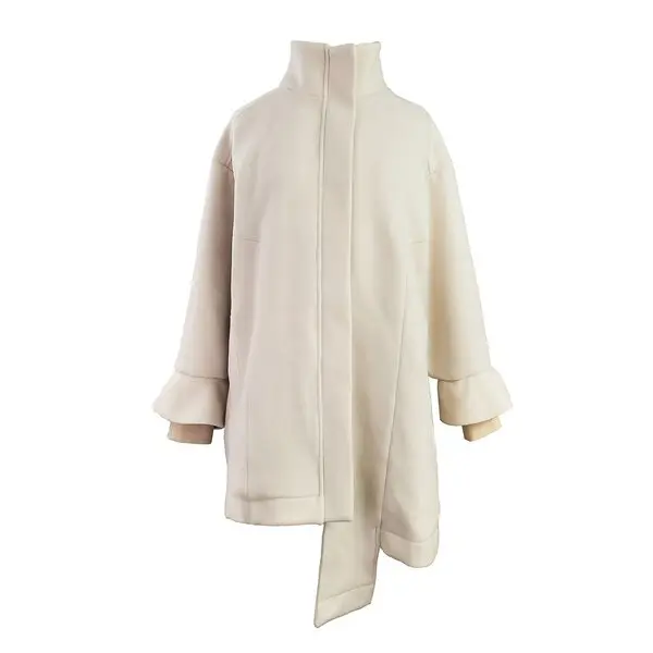 EMMA WALLACE Neutrals Aella Coat - White/yellow