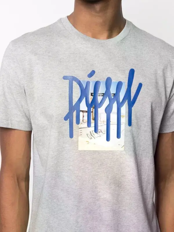 DIESEL® Logo-print Cotton T-shirt