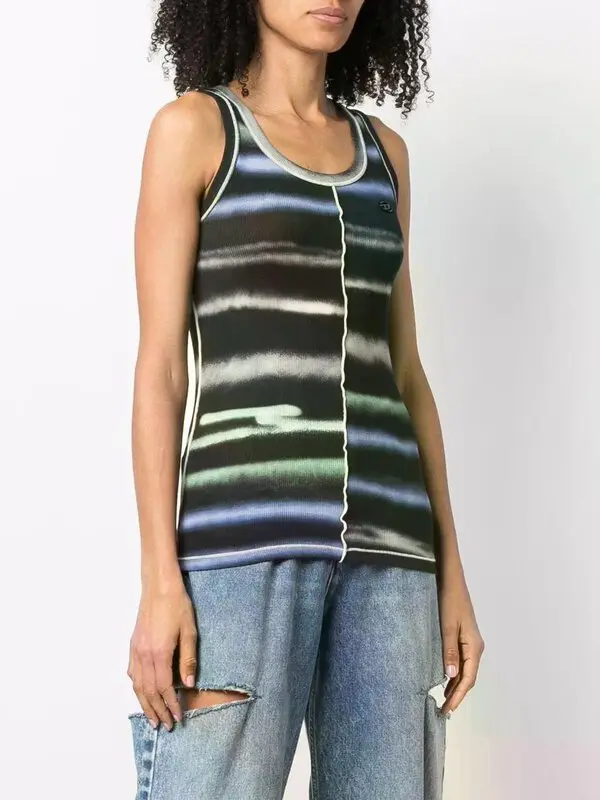 DIESEL® T-ankycut Striped Vest Top