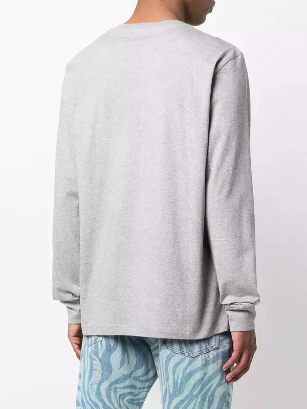 DIESEL® T-just-ls-div Logo-embroidered T-shirt