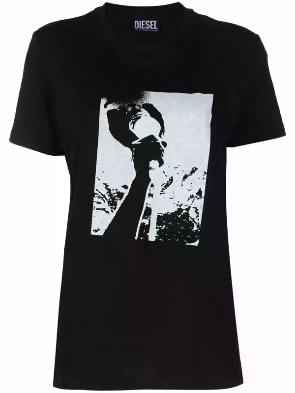 DIESEL® Graphic-print Short-sleeved T-shirt