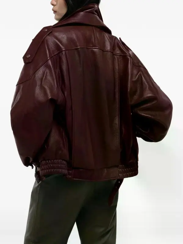 DUCIE Cindy Leather Jacket