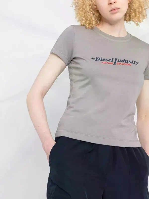 DIESEL® Slogan Print T-shirt