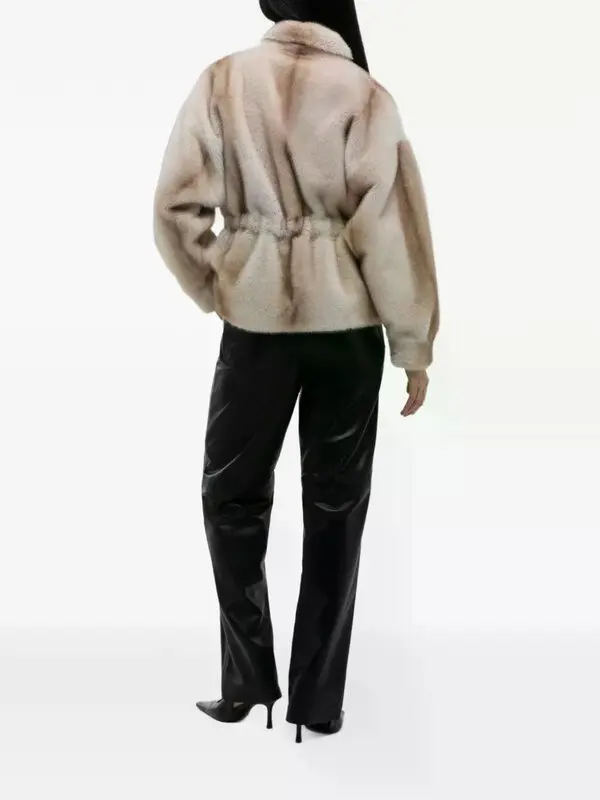 DUCIE Kai Elasticated Faux-fur Jacket