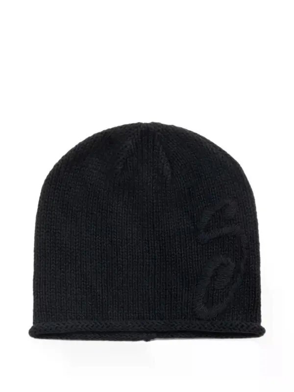 StÜssy S Logo-embroidered Chunky-knit Beanie Hat