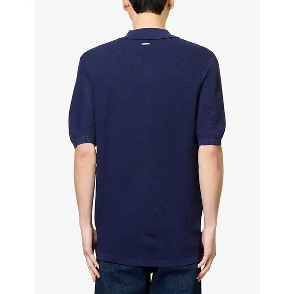 BELIER Hollis Textured Knitted Shirt