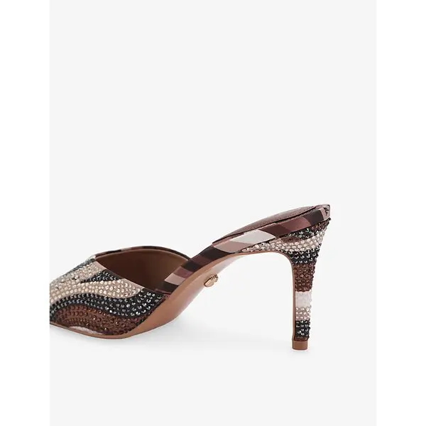 Carvela Caramella Heeled Woven Mules