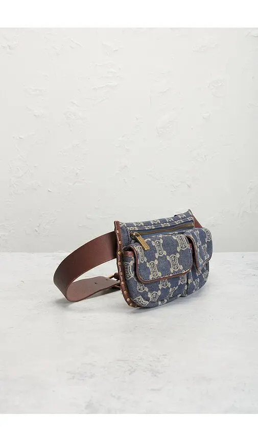 FWRD RENEW Celine Paris Macadam Belt Bag