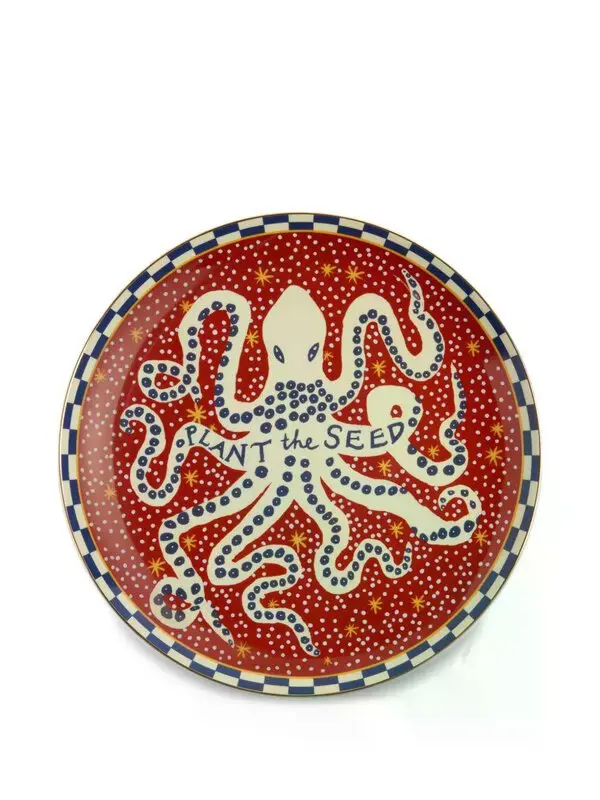 La DoubleJ X Tabby Booth Decorative Plate