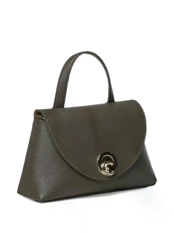 COCCINELLE Small Nikla Grained Leather Tote Bag