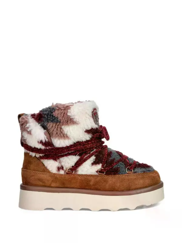 BLAUER. Doyle 01 Lace-up Ankle Boots - Brown