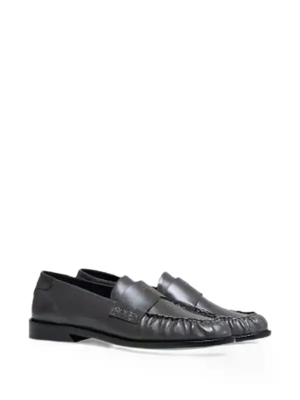 VANDA NOVAK Margot Leather Loafers