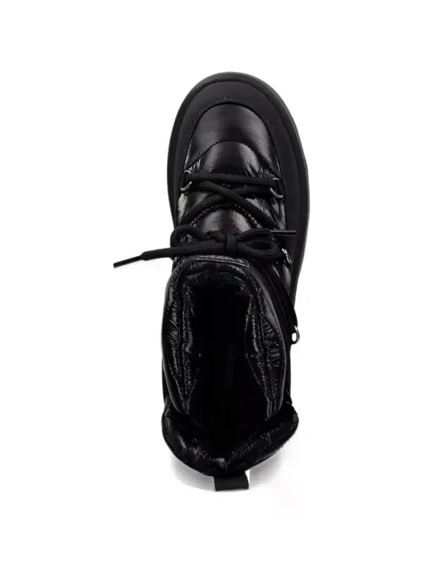 BLAUER. Doyle 01 Quilted Lace-up Ankle Boots