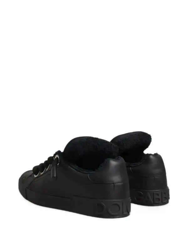 Dolce & Gabbana Portofino Leather Sneakers