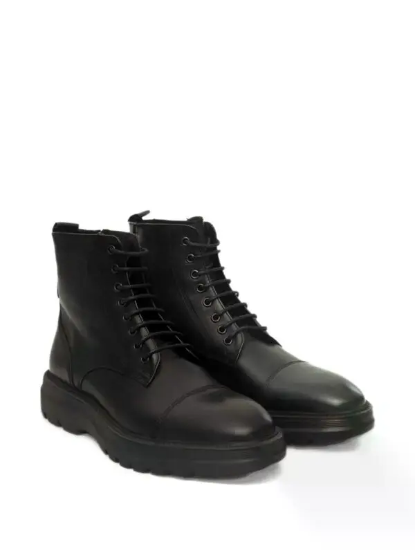 CERRUTI 1881 Lace-up Leather Boots