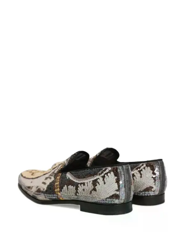 Dolce & Gabbana Sequin-embroidered Loafers