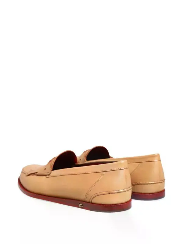 Dolce & Gabbana Fringed Kiltie Loafers