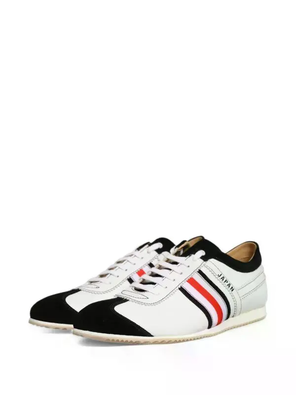 Dolce & Gabbana Japan Stripe Leather Trainers