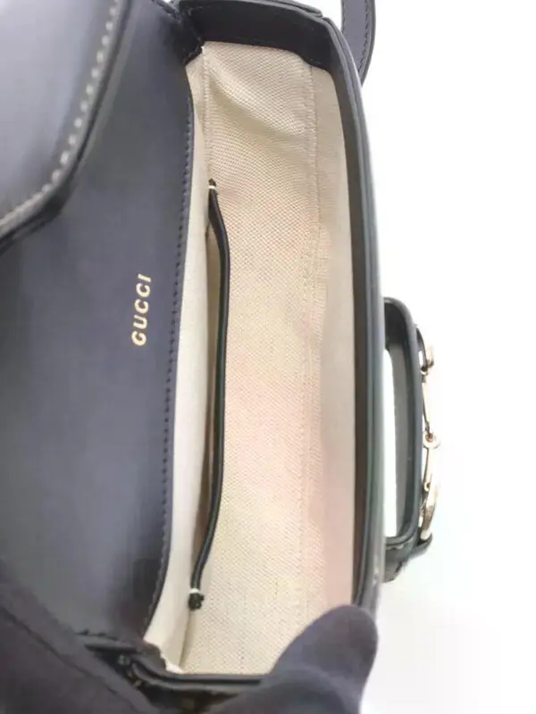 Gucci 2010s Horsebit 1955 Gg Supreme Shoulder Bag