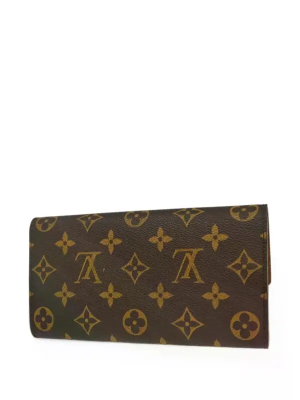 LOUIS VUITTON Pochette Porte Monnaie Monogram Canvas Credit Wallet