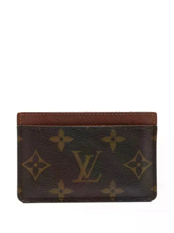 LOUIS VUITTON Monogram-canvas Card Holder