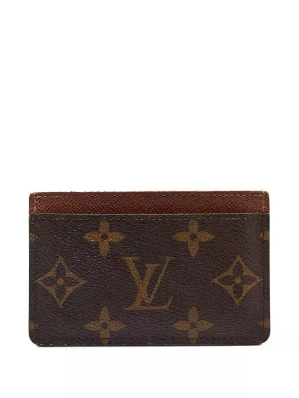 LOUIS VUITTON Monogram-canvas Card Holder