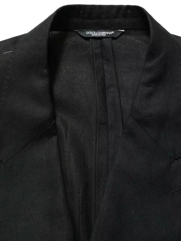 Dolce & Gabbana Double-breasted Linen Suit