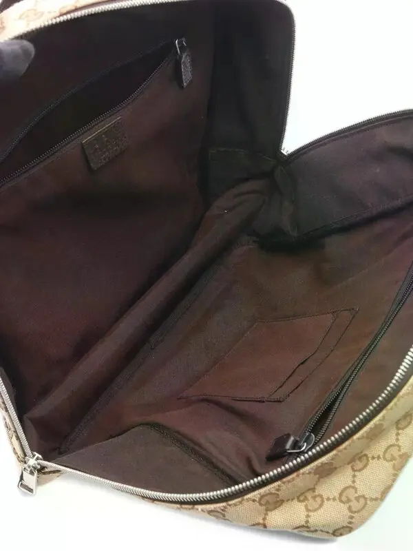 Gucci 2010s Gg Canvas Backpack